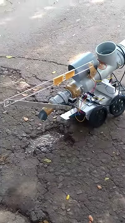 Design and fabrication of pothole detection and leveling robot - YouTube
