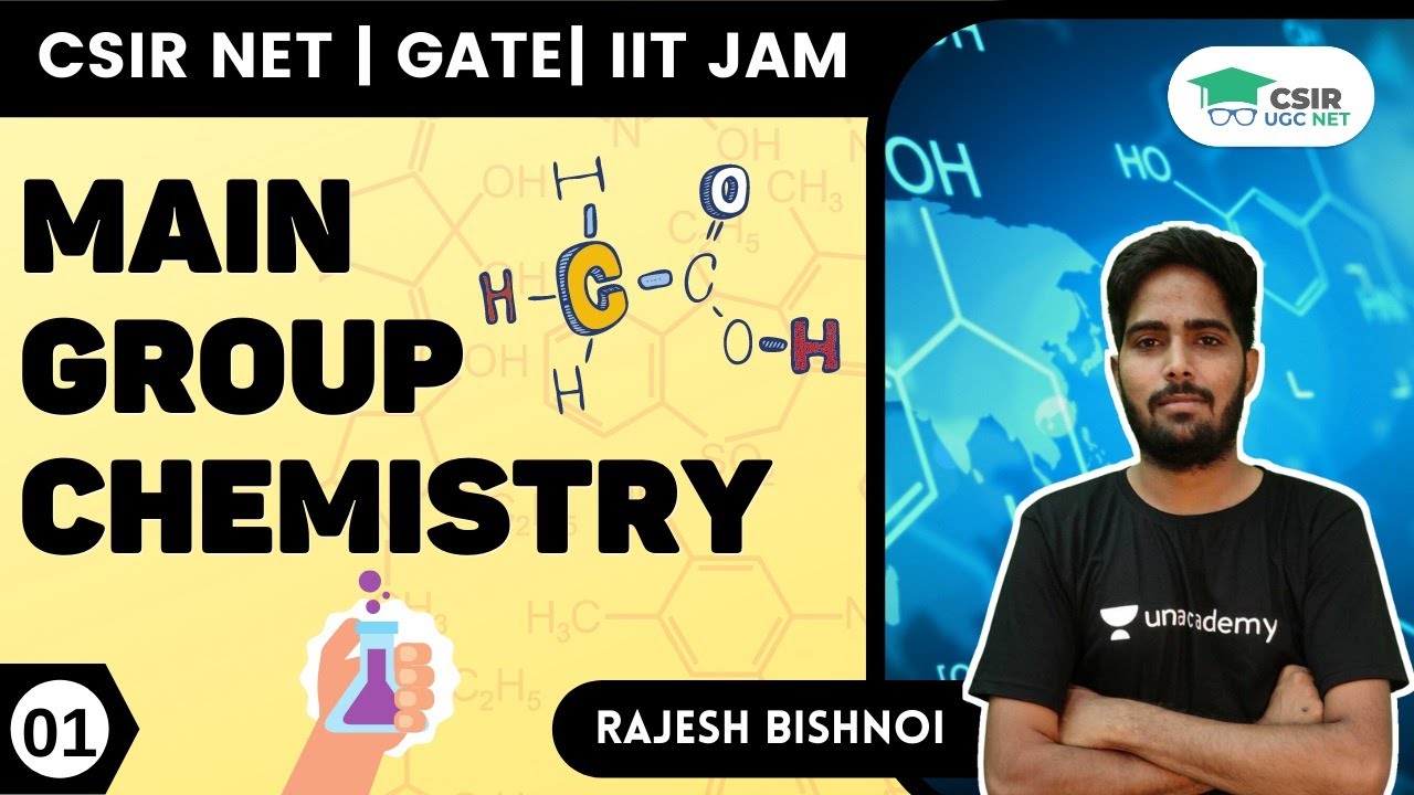 Main Group Chemistry (L-01) | Back Pi Bonding | CSIR NET | GATE | IIT ...