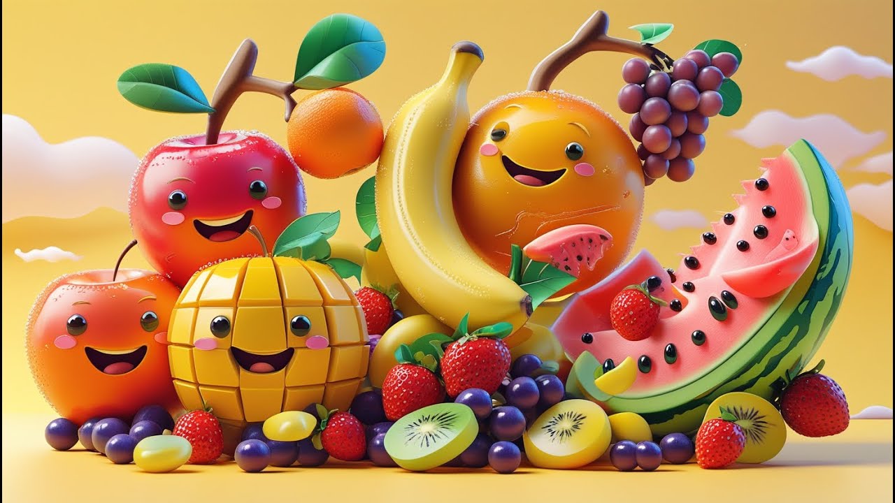 Fun FRUITS Adventure for KIDS! | Fruits Song With Fun | Creative Kidz ...