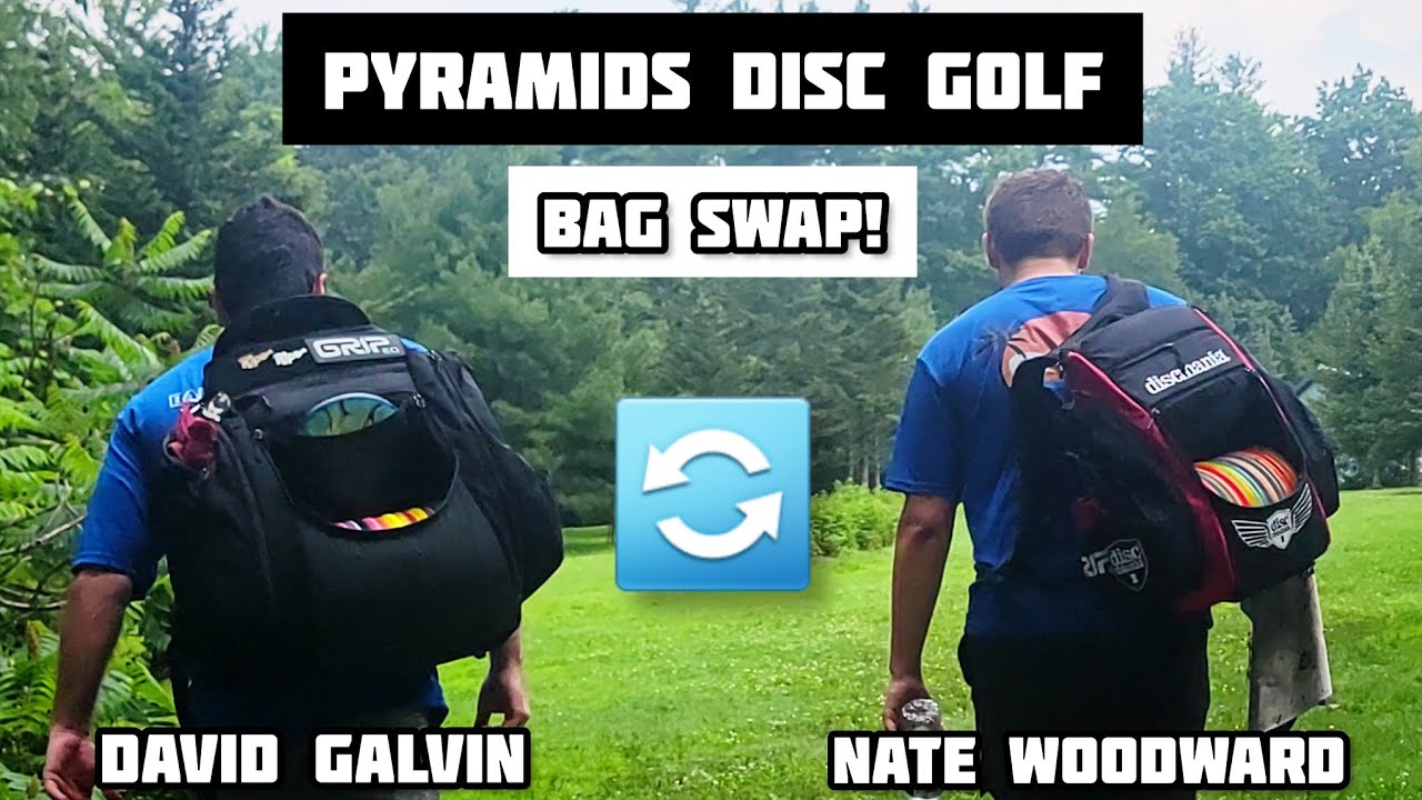Bag Swap Challenge at Pyramids Disc Golf! | ft. David Galvin & Nate ...