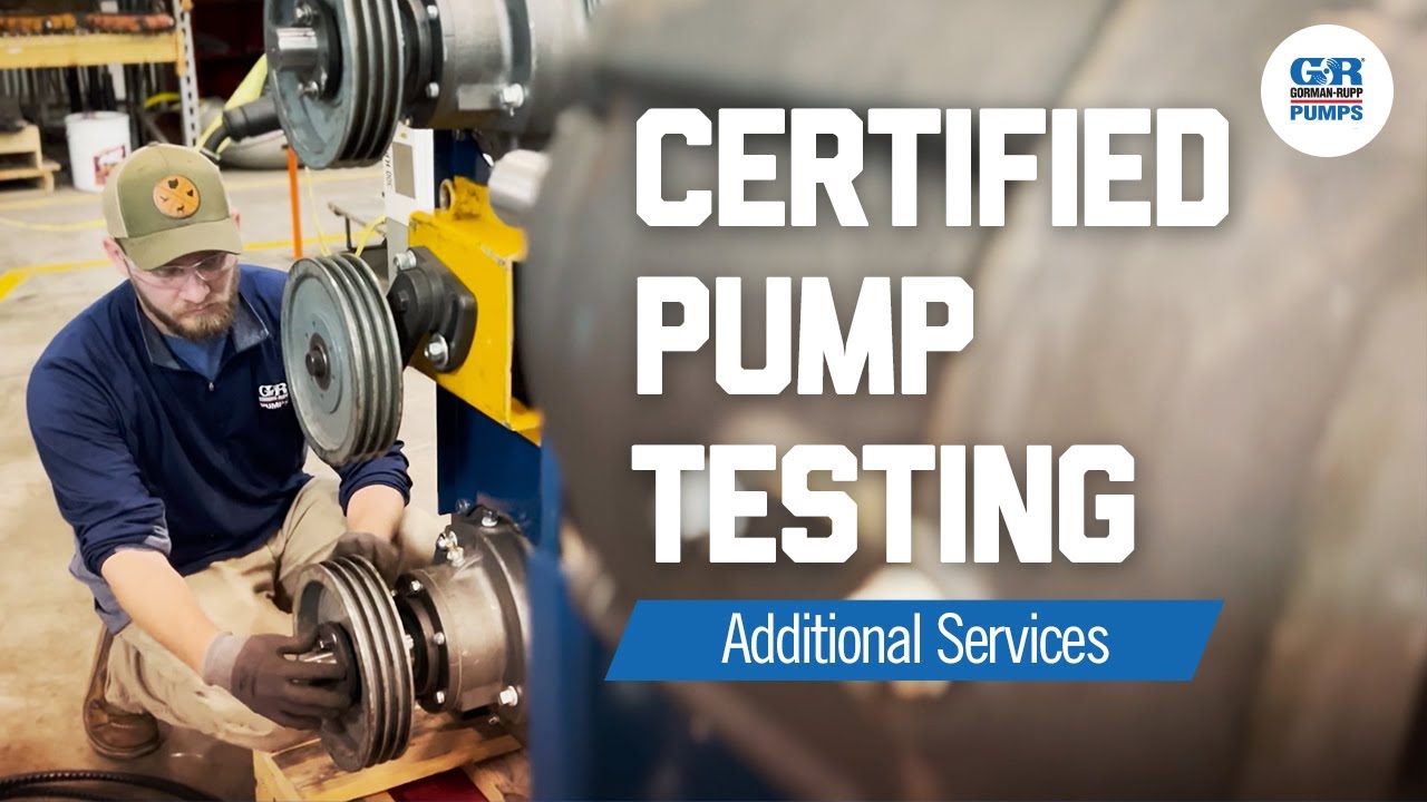 Certified Pump Testing | Additional Services - YouTube