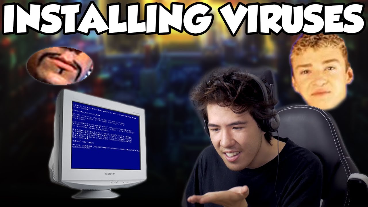 Installing Viruses on Windows 98 - MattKC - YouTube