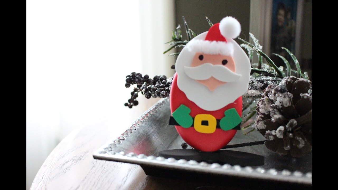 foam santa - YouTube