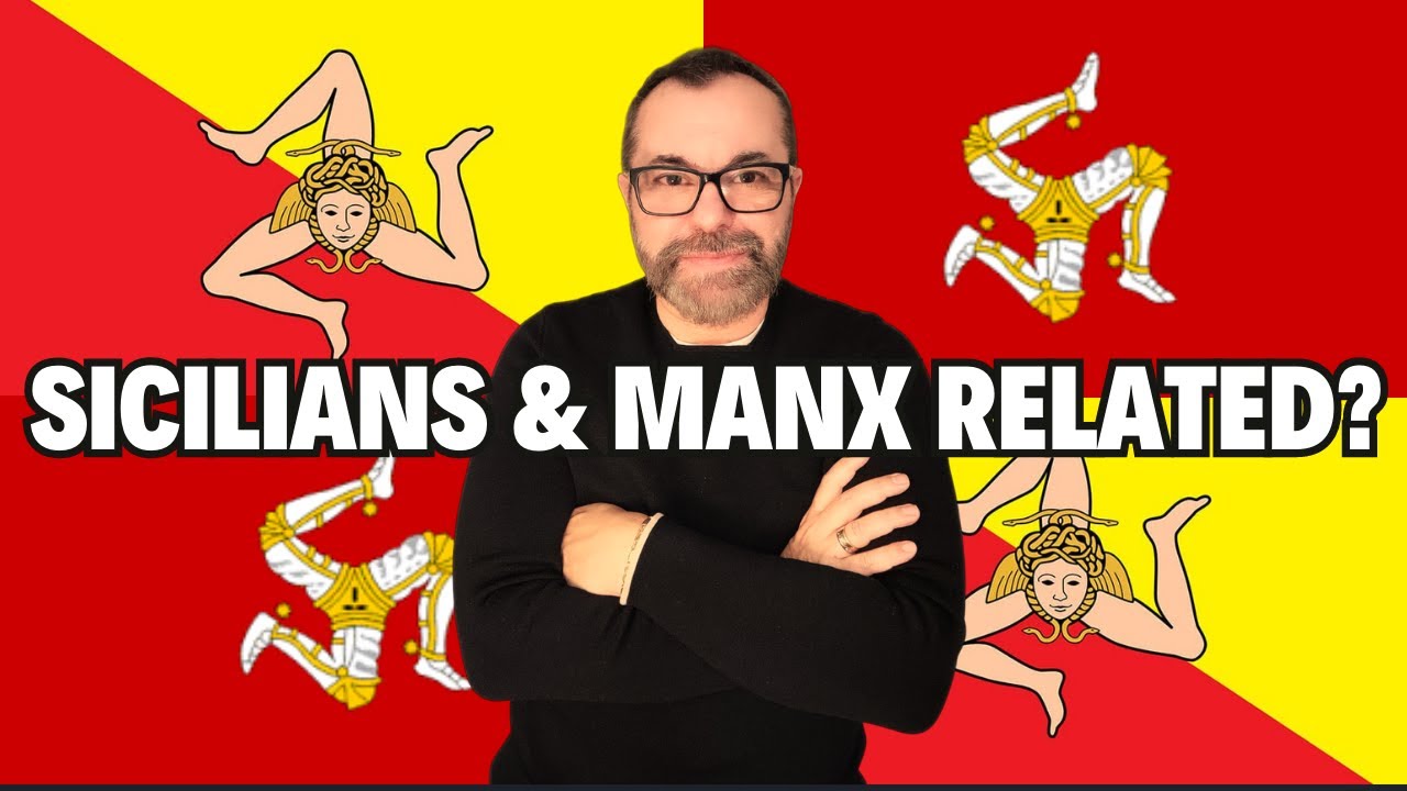 Why do the SICILIAN and Isle of Man FLAGS look similar? #flags - YouTube