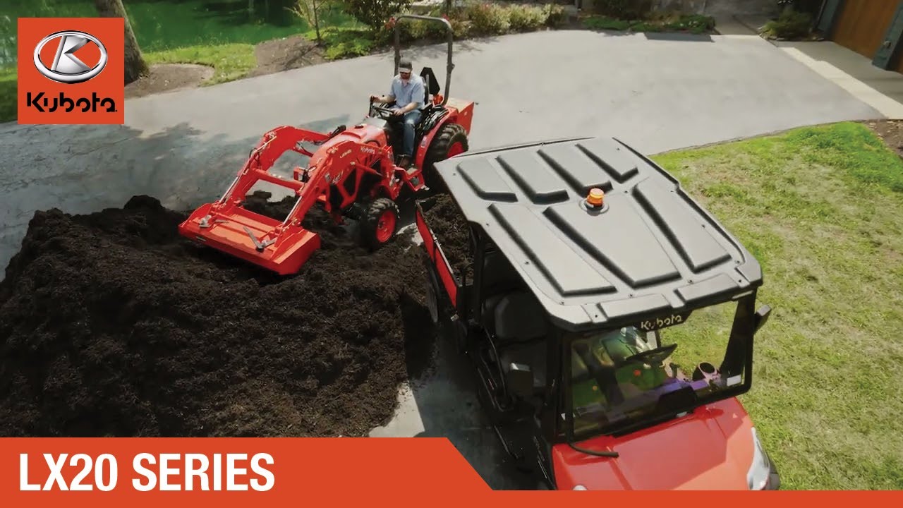 Maximize Productivity with Kubota LX20 Series Compact Tractor - YouTube