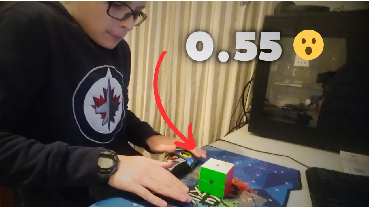 10 Sub 1 2x2 solves! - YouTube