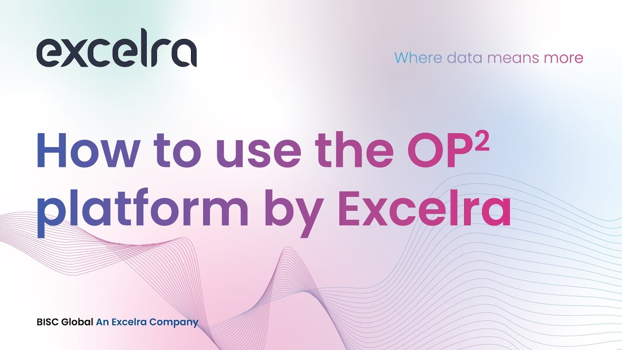 How to use the OP2 platform by Excelra? - YouTube