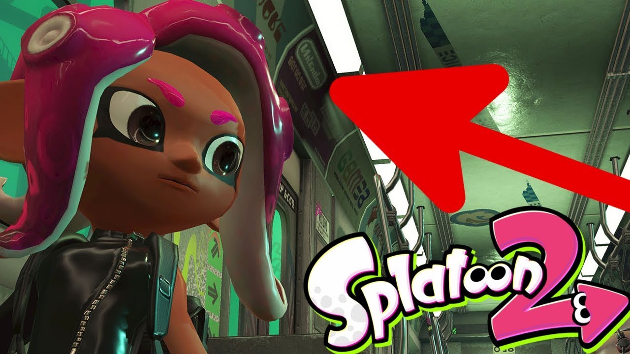 Splatoon 2 Octo Expansion NEW Easter Egg Discovered! - YouTube