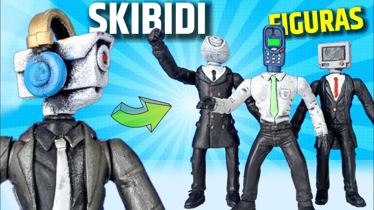 REVIEW EXTRAÑAS FIGURAS SKIBIDI TOILET NOKIAMAN INCLUIDO!! - YouTube