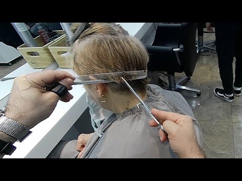 Klasik Pixie Saç Kesimi - Katlı Kısa Saç Kesimi Nasıl Yapılır?