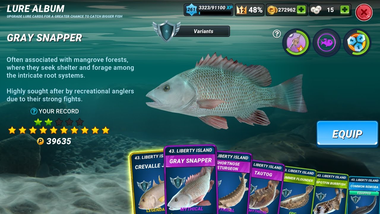 I Bought The New Gray Snapper! Fishing Clash Gameplay Ep509 - YouTube