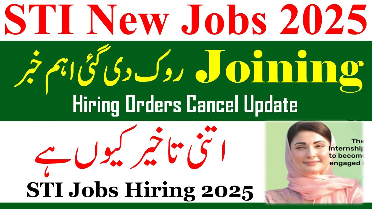 STI Jobs 2025 Orders Joining Delayed News | School Teaching Internees ...