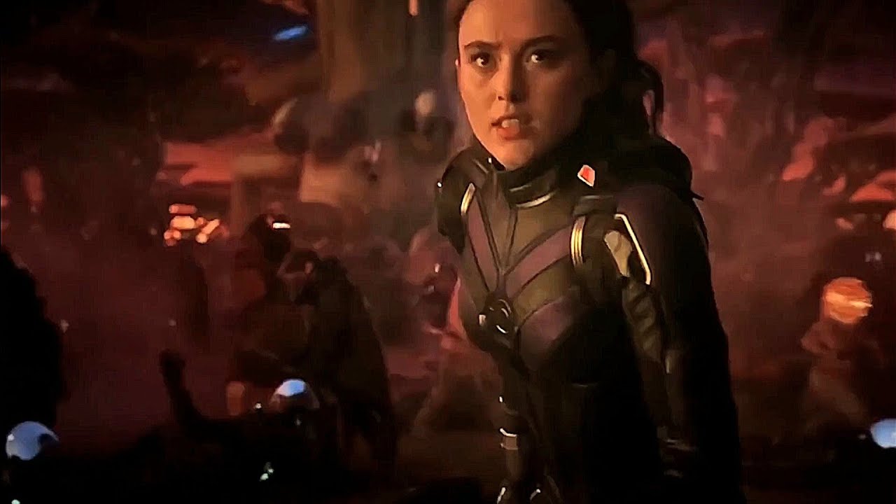Cassi Ant-girl Suits Up And Helps Ant-man Her Father - YouTube