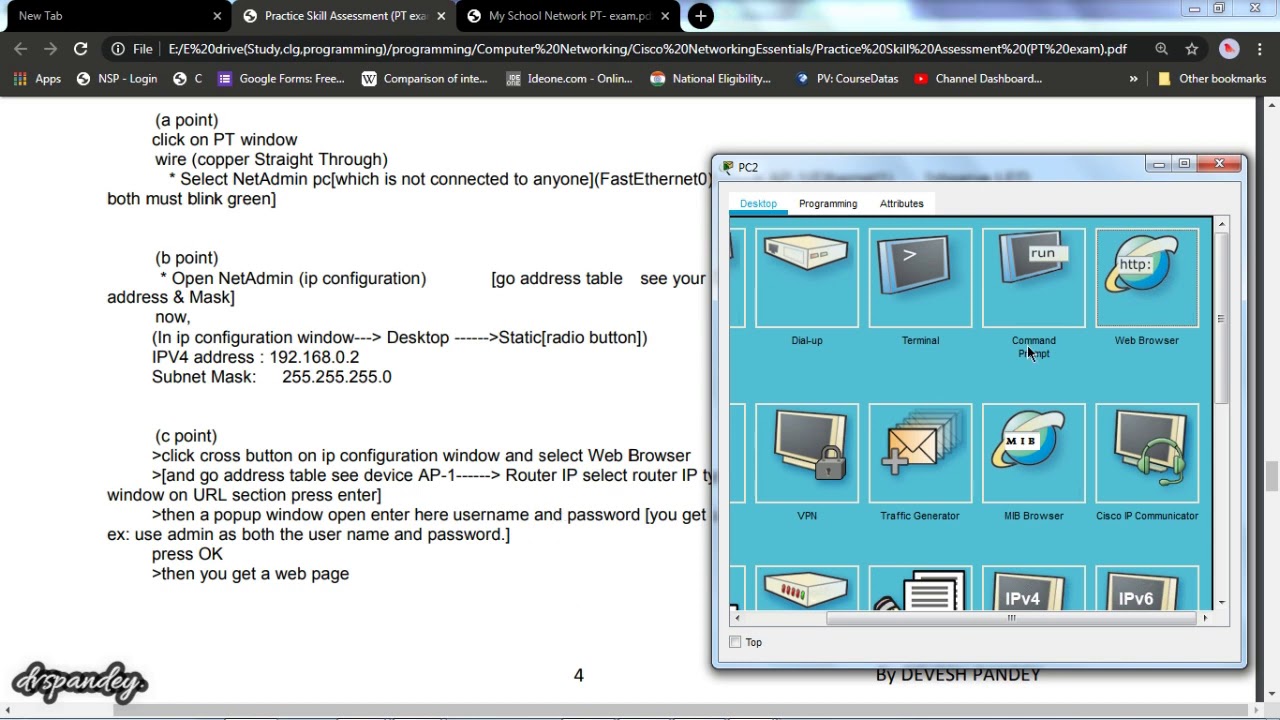 CISCO Practice Skill Assessment - YouTube