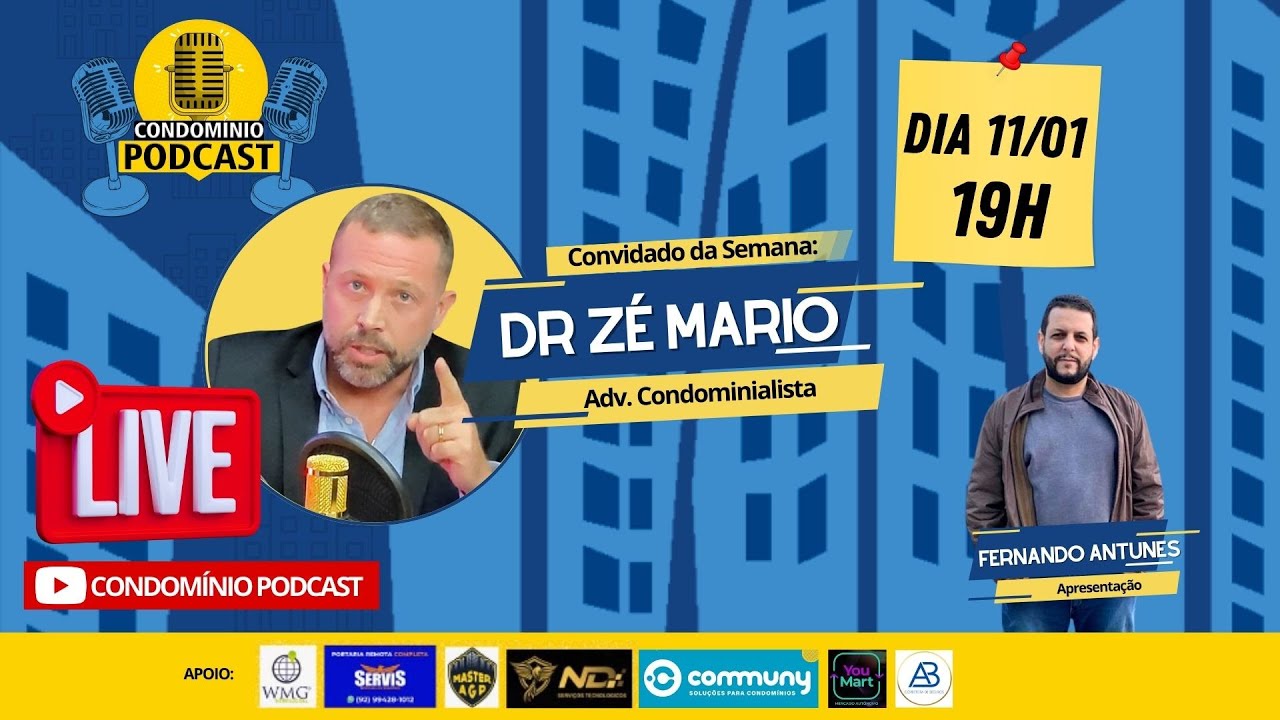Episódio 26 (AO VIVO) - Com Dr Zé Mario - YouTube