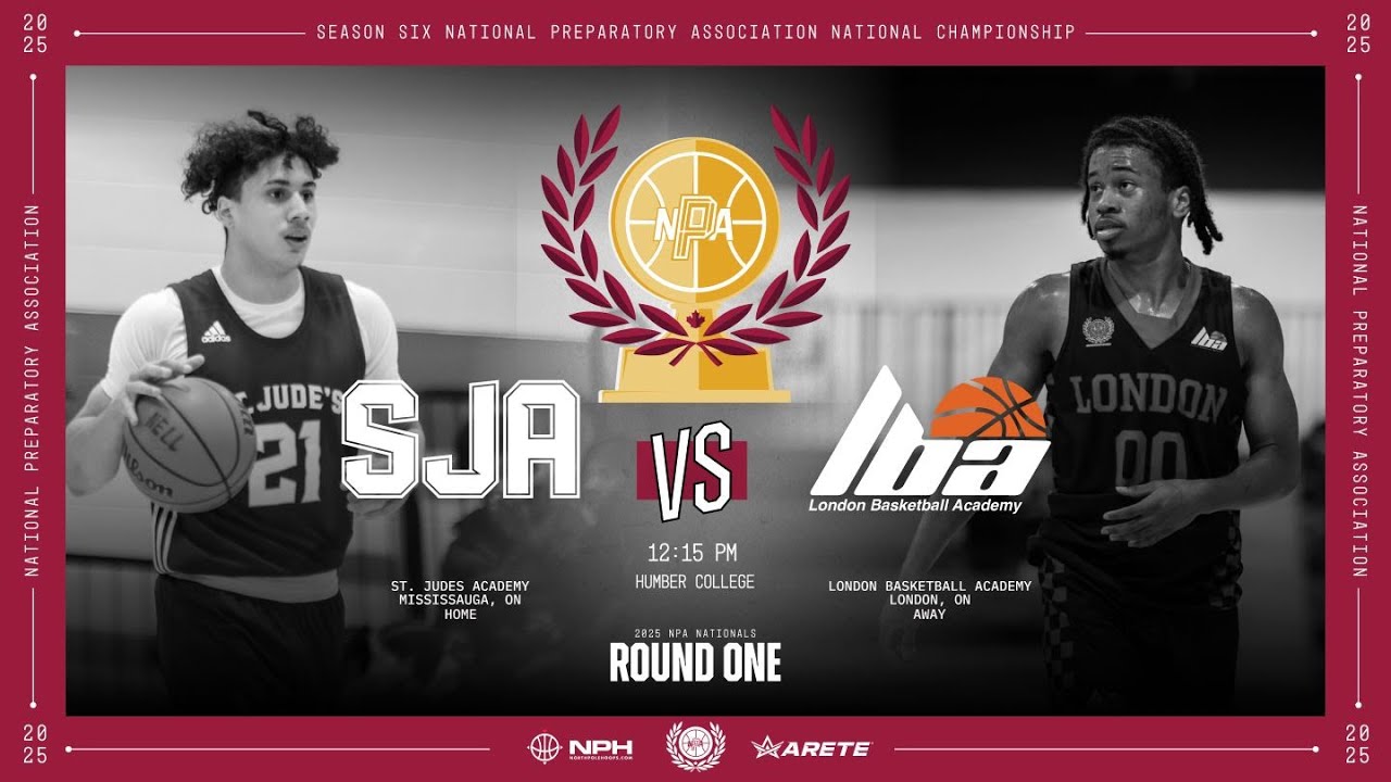 London Basketball Academy vs St. Jude's Academy | NPA NATIONALS 2025 ...