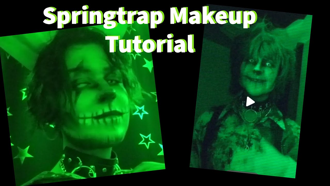 Springtrap Makeup Tutorial - YouTube
