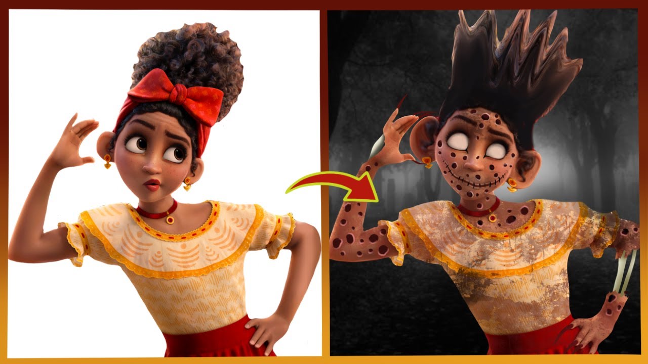 ENCANTO Characters Turn Into Monster | Art Cartoon | Ideas For ...