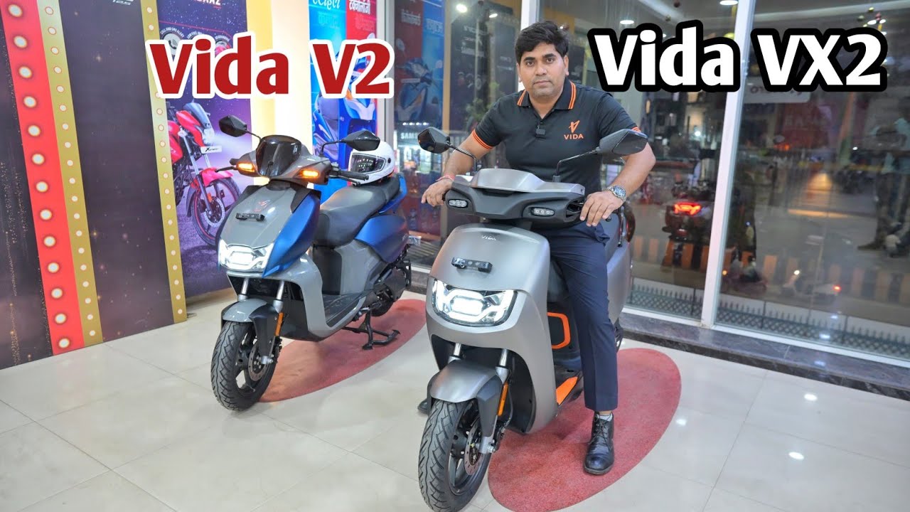 Hero Vida VX2 Full Review ! Comparison Video Vida V2 PLUS Vs New Vida ...