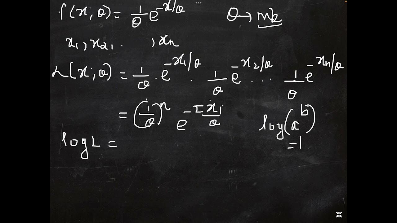 Maximum likelihood estimation Part 2 | Statistics | Kerala University Mathematics - YouTube