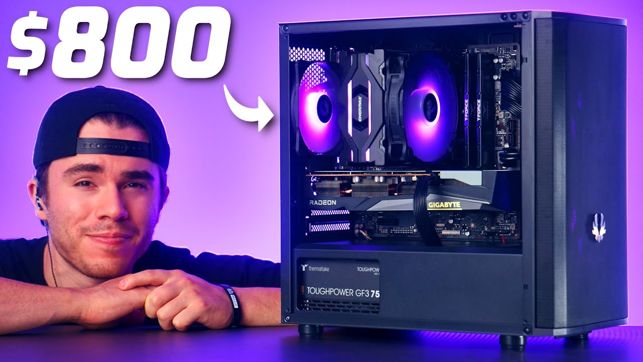 The BEST 👑 $800 Budget Gaming PC ⚡ Build Guide 2023 - YouTube