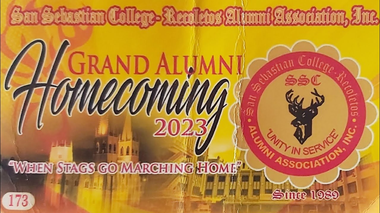 San Sebastian College Grand Alumni Homecoming 2023 - YouTube