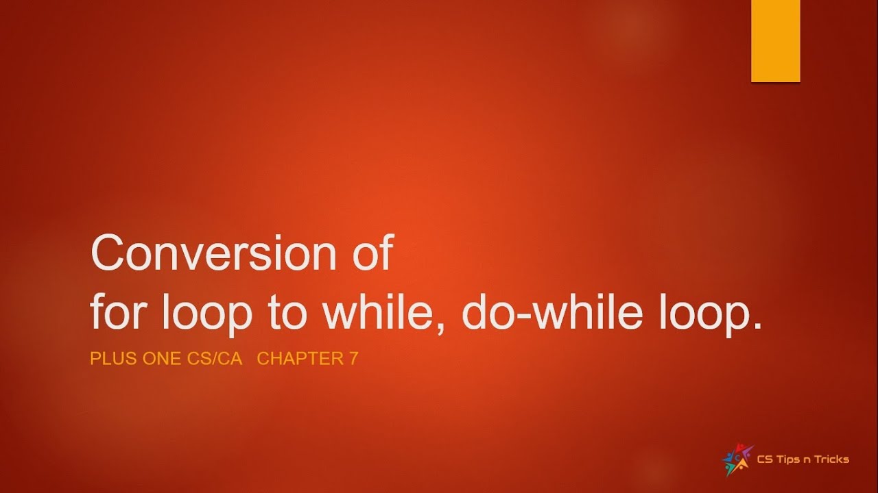 Loop conversion in c++ - Plus one computer science / computer ...