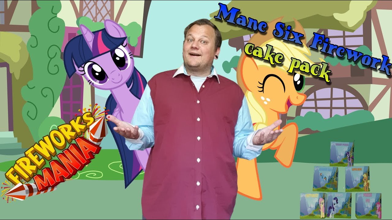 my little pony fireworks pack (fireworks mania) - YouTube