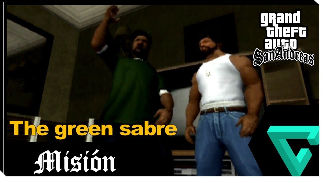 GTA San andreas misión#27 (The green sabre) [PS2] - YouTube