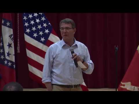 Camp Pendleton Troop Event - Secretary of Defense Ash Carter - 8/27/15