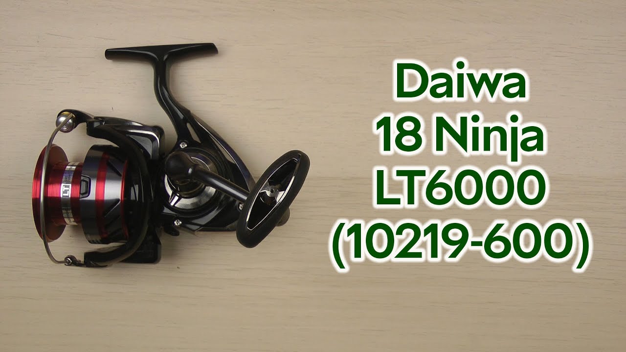 Розпаковка Daiwa 18 Ninja LT6000 (10219-600) - YouTube