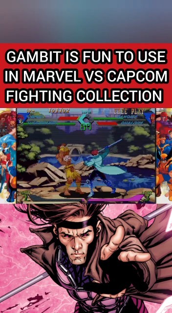 GAMBIT Marvel Vs Capcom Collection Gameplay! #marvel - YouTube