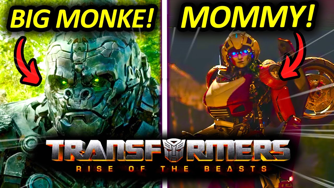 Transformers Rise of the Beasts! Trailer Breakdown - Rise of MONKE - YouTube