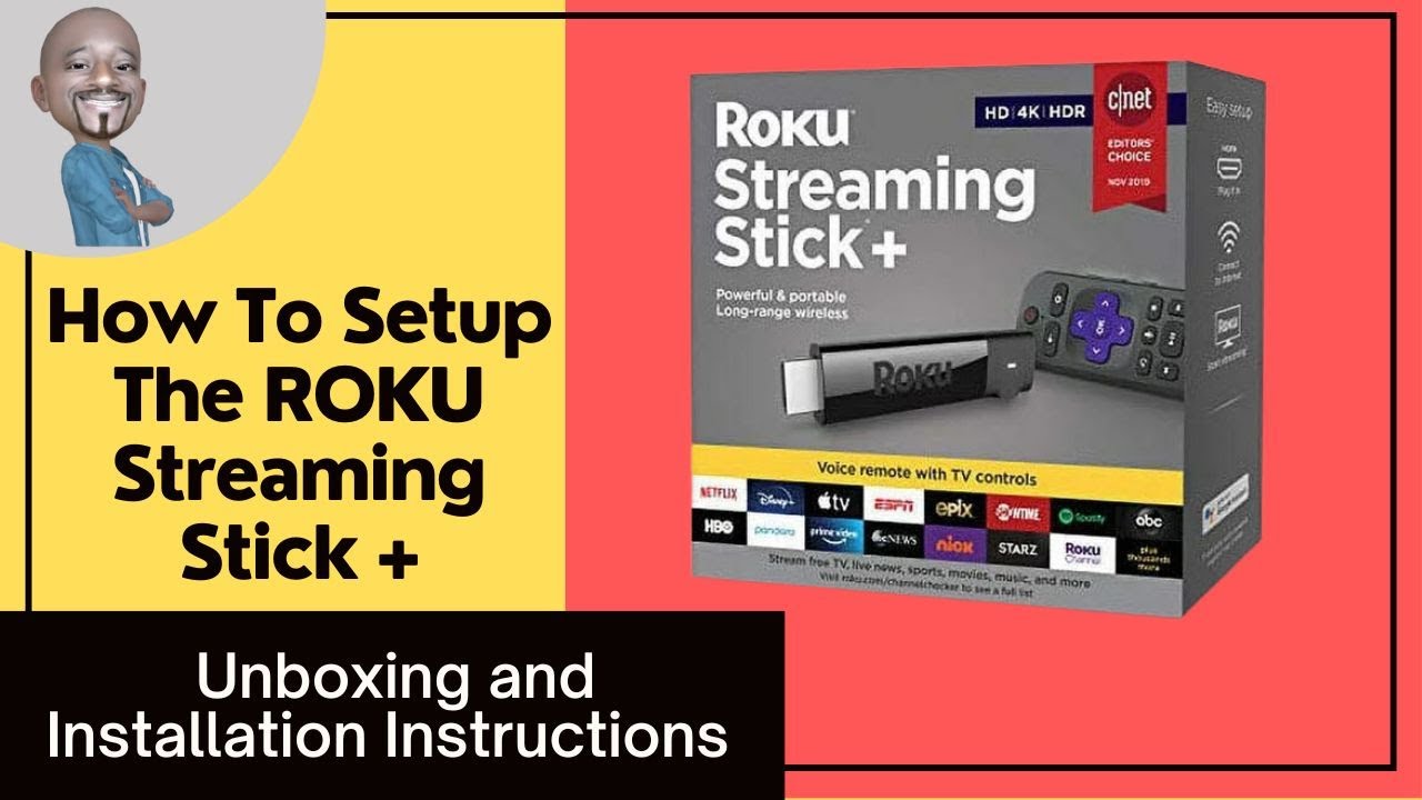 How To Setup Your ROKU Streaming Stick Plus (4K Version) - YouTube