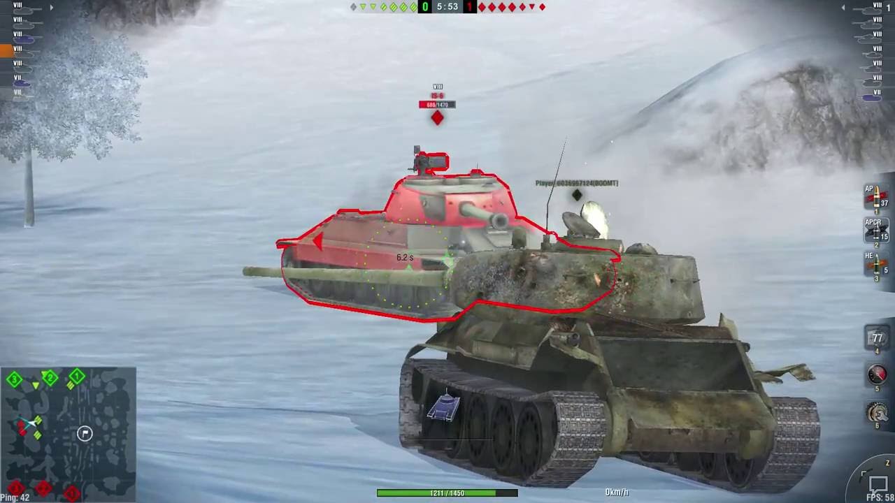 WoT Blitz : Panther II Gameplay - 3700 Dmg, First Class - YouTube