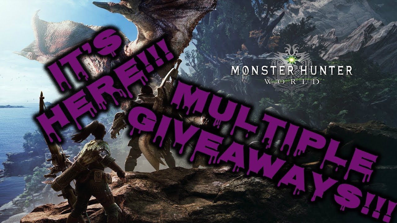 MONSTER HUNTER CHICKEN DINNER (MONSTER HUNTER WORLD): GIVEAWAYS ...