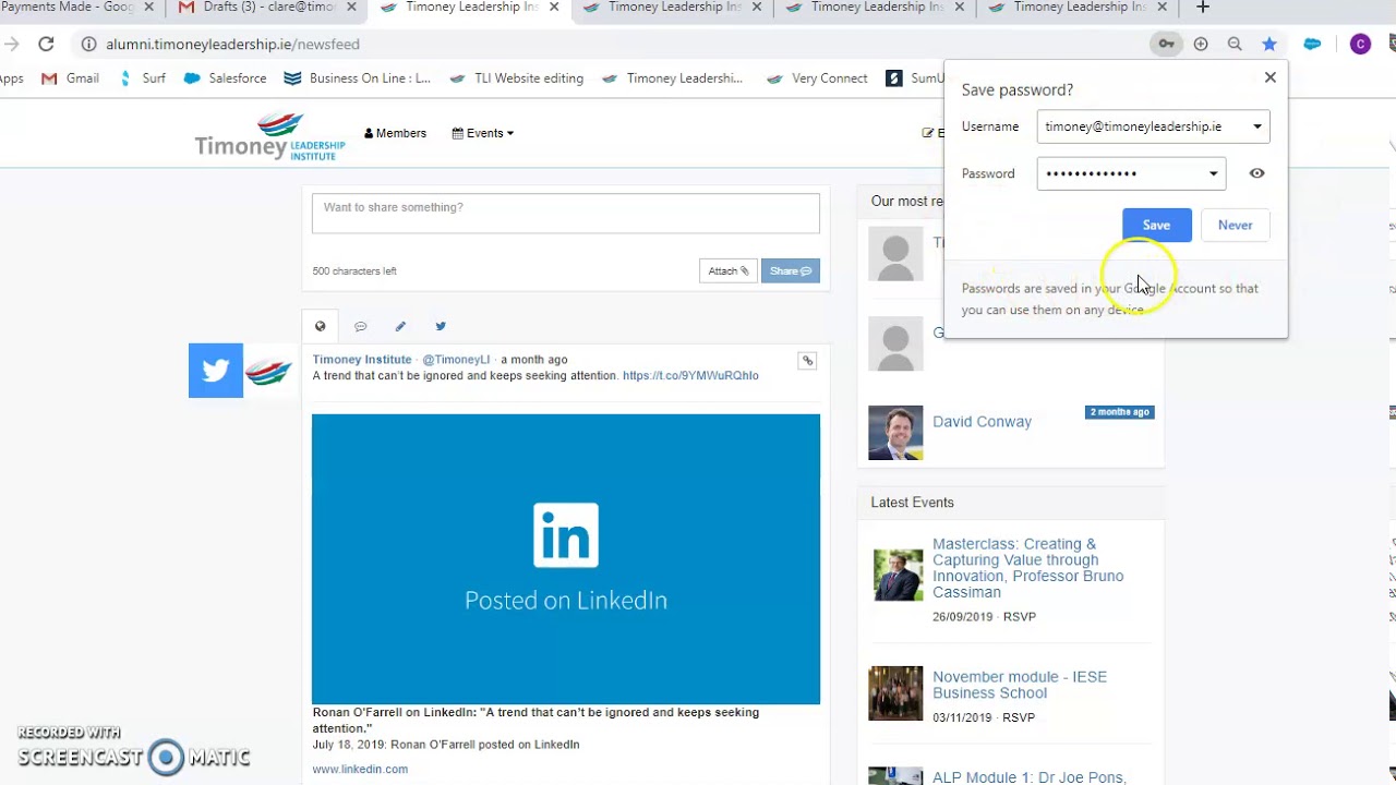 Timoney Leadership Institute - YouTube
