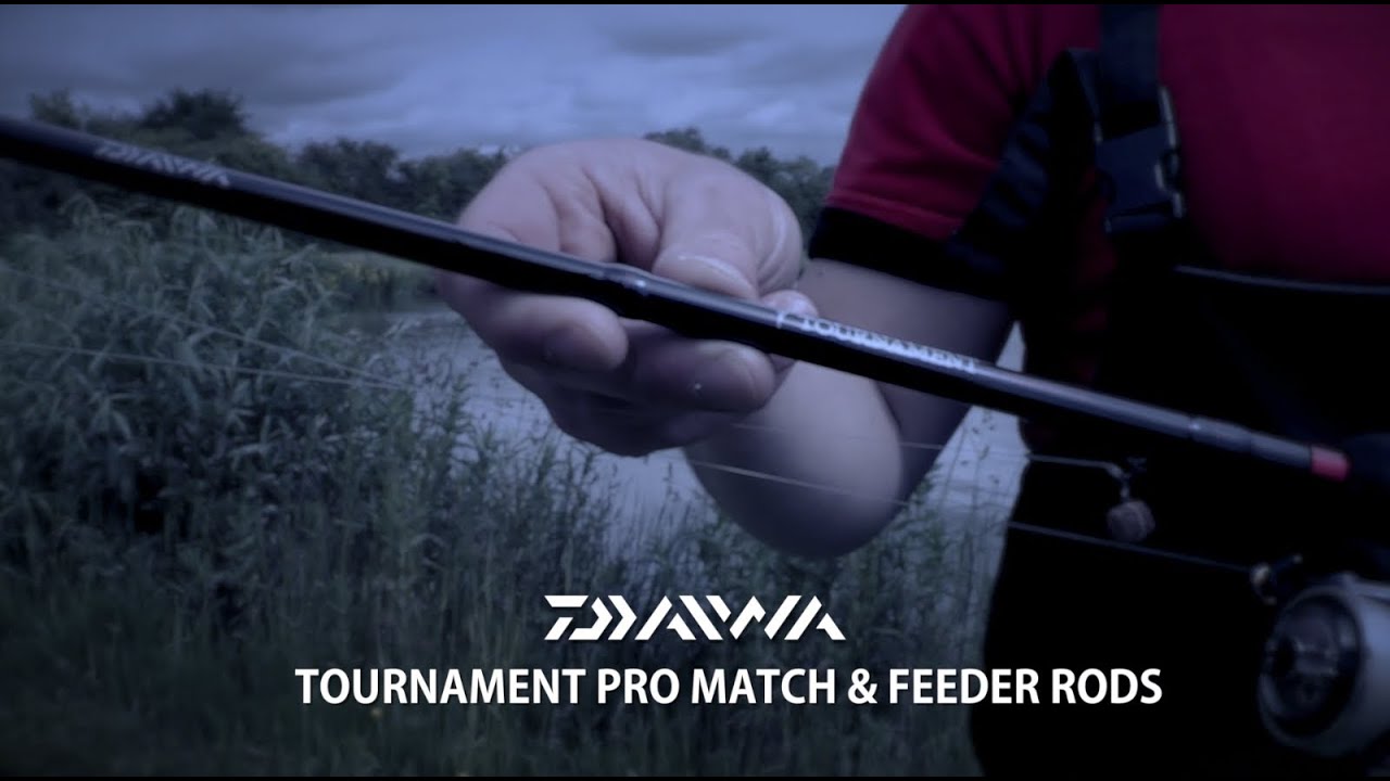 Daiwa Tournament Pro Match And Feeder Rods - YouTube
