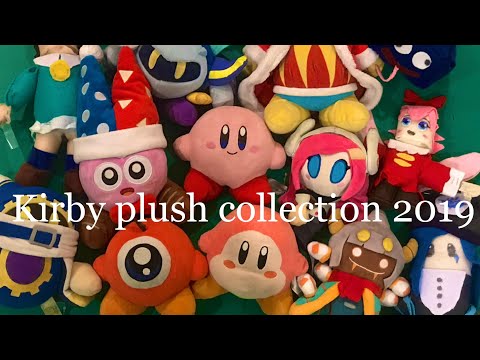 Kirby plush collection 2019
