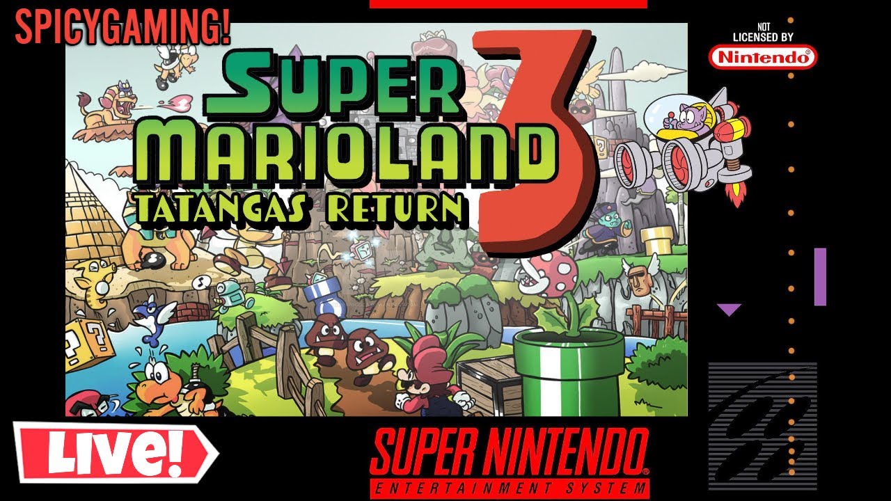 Super Mario Land 3 Tatanga's Return Live! - YouTube