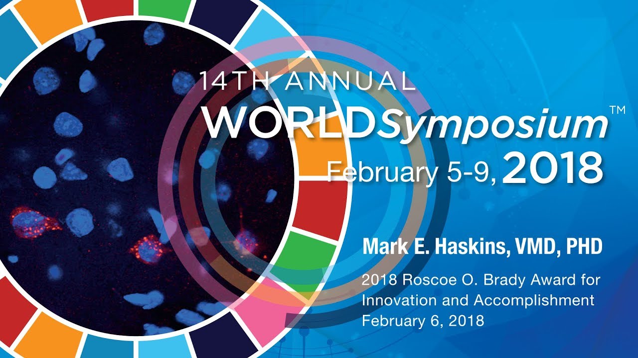 Mark E. Haskins, VMD, PhD: 2018 Roscoe O. Brady Award for Innovation ...