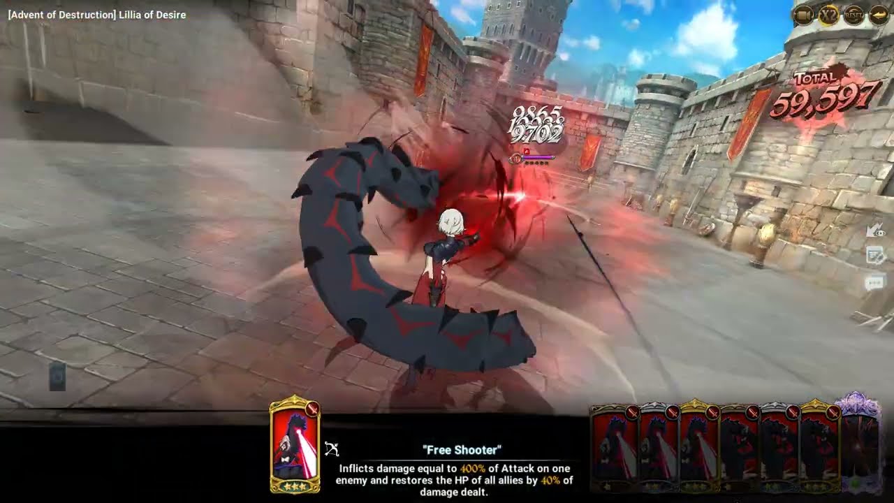 [Showcase] Lillia of Desire - Skills Animations (7DS: Grand Cross ...