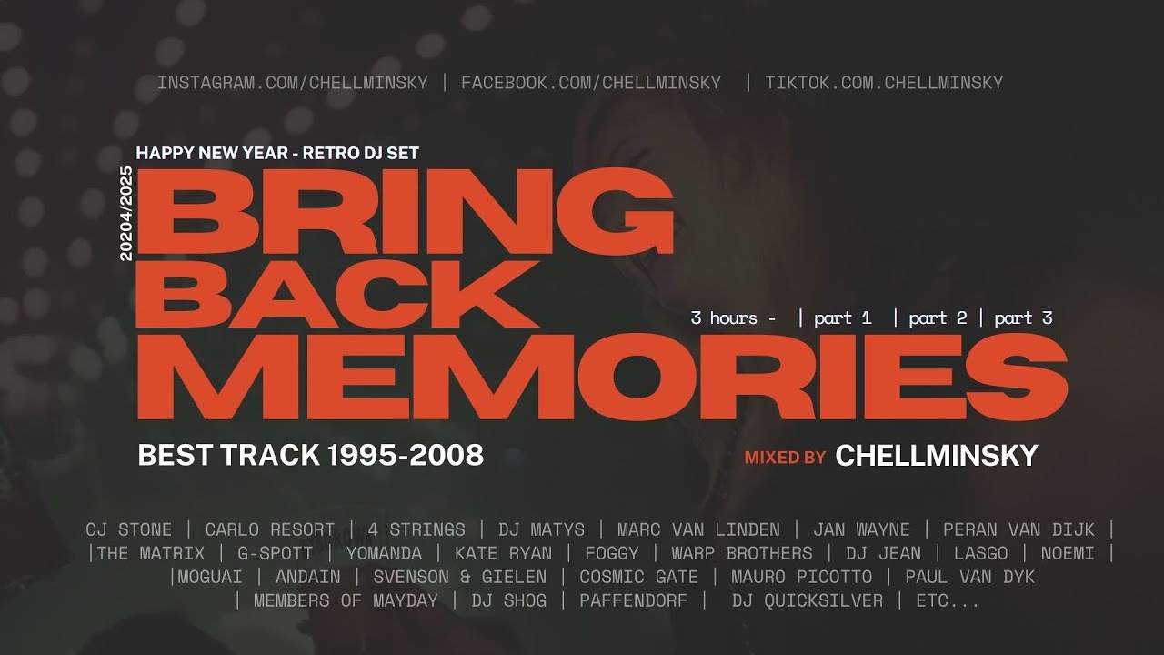 BRING BACK MEMORIES VOL. 1 - CHELLMINSKY - YouTube