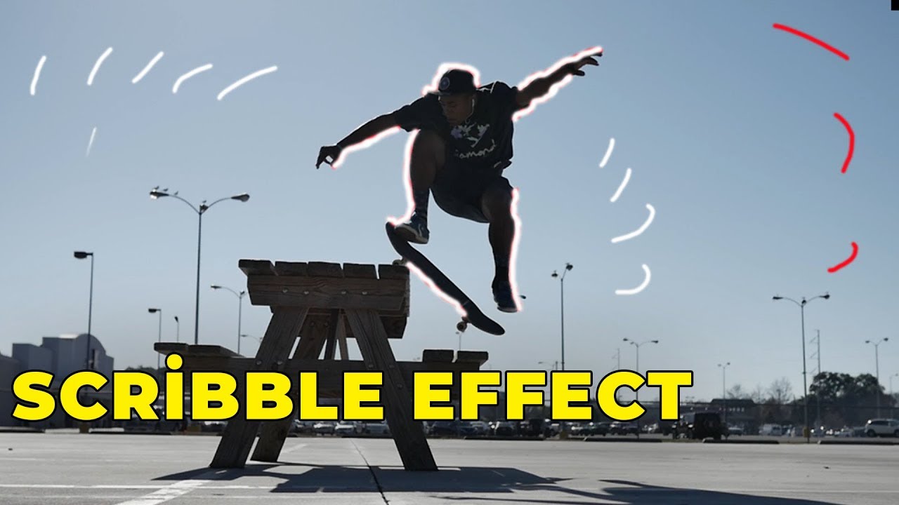 SCRİBBLE EFFECT NASIL YAPILIR (After Effects Dersleri) - YouTube