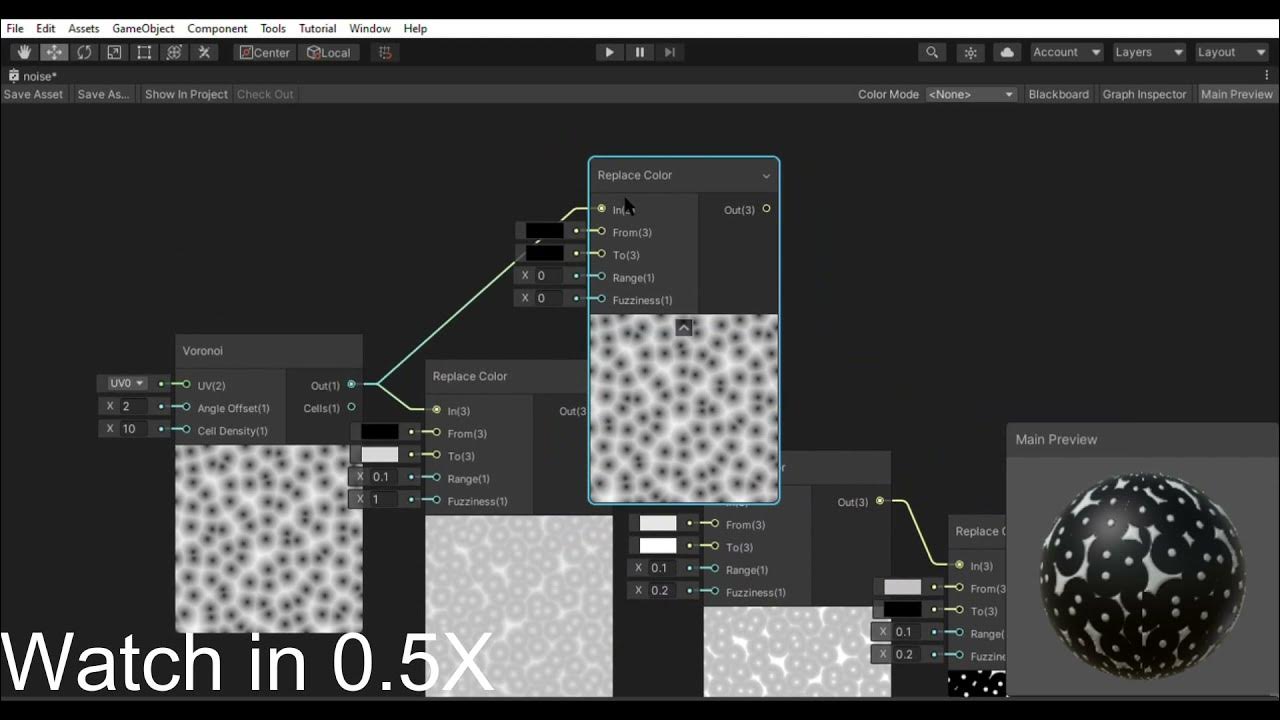 Unity URP Shadergraph custom noise (How to make) - YouTube