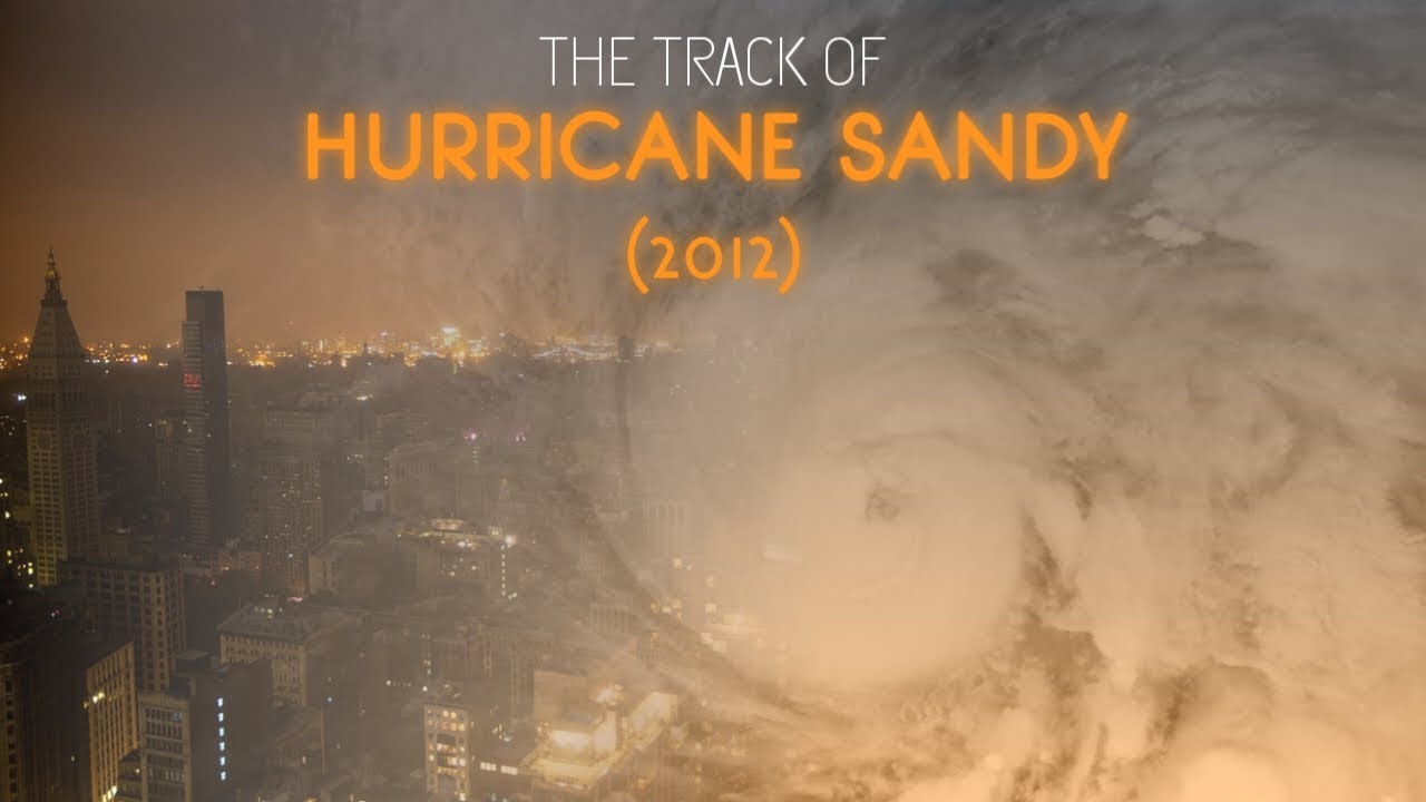 Track of Hurricane Sandy (2012) - YouTube