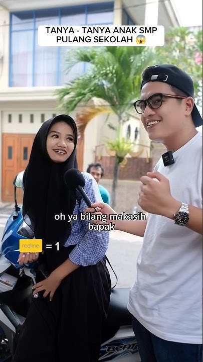 Tanya - Tanya anak SMP pulang sekolah 😱 - YouTube