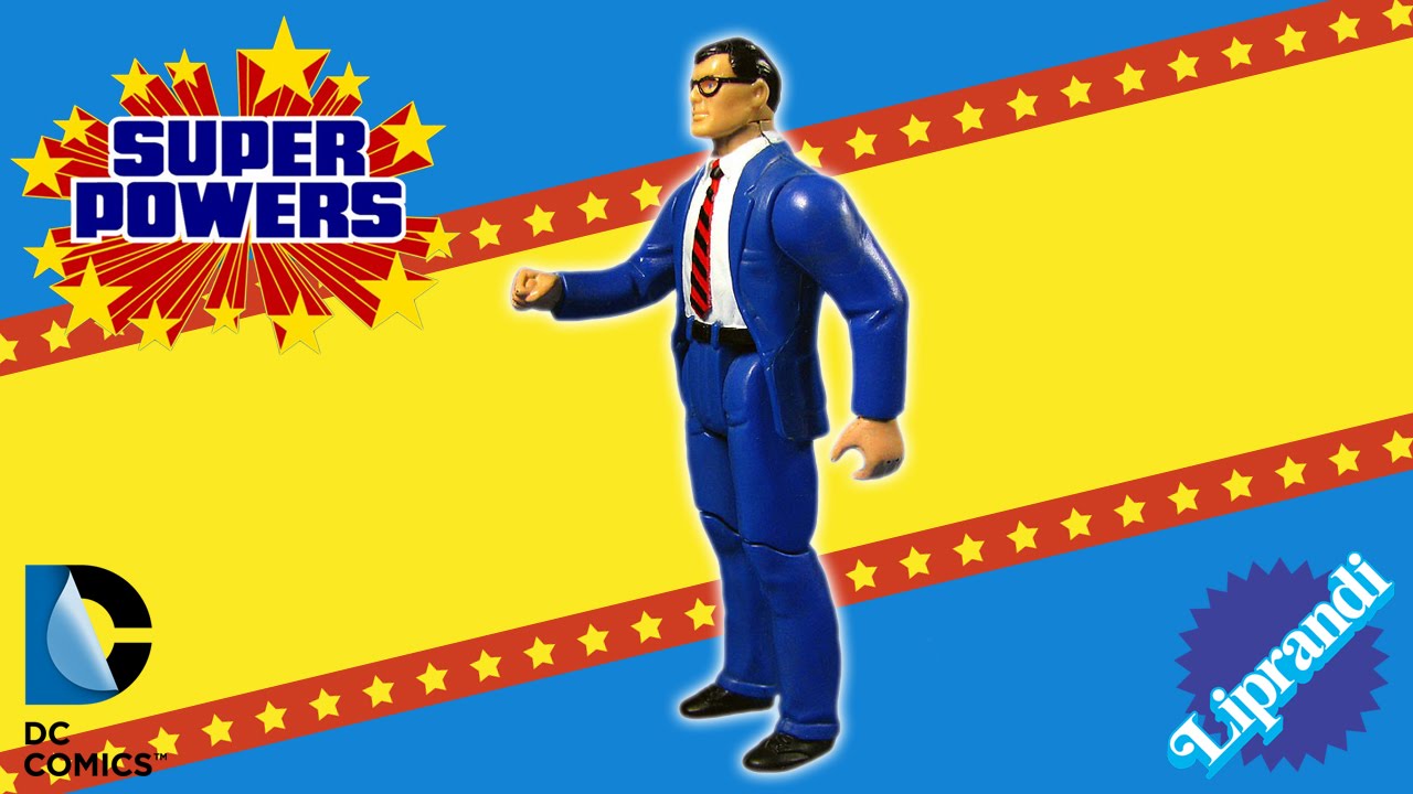 KENNER SUPER POWERS COLLECTION - CLARK KENT ACTION FIGURE REVIEW (eng ...