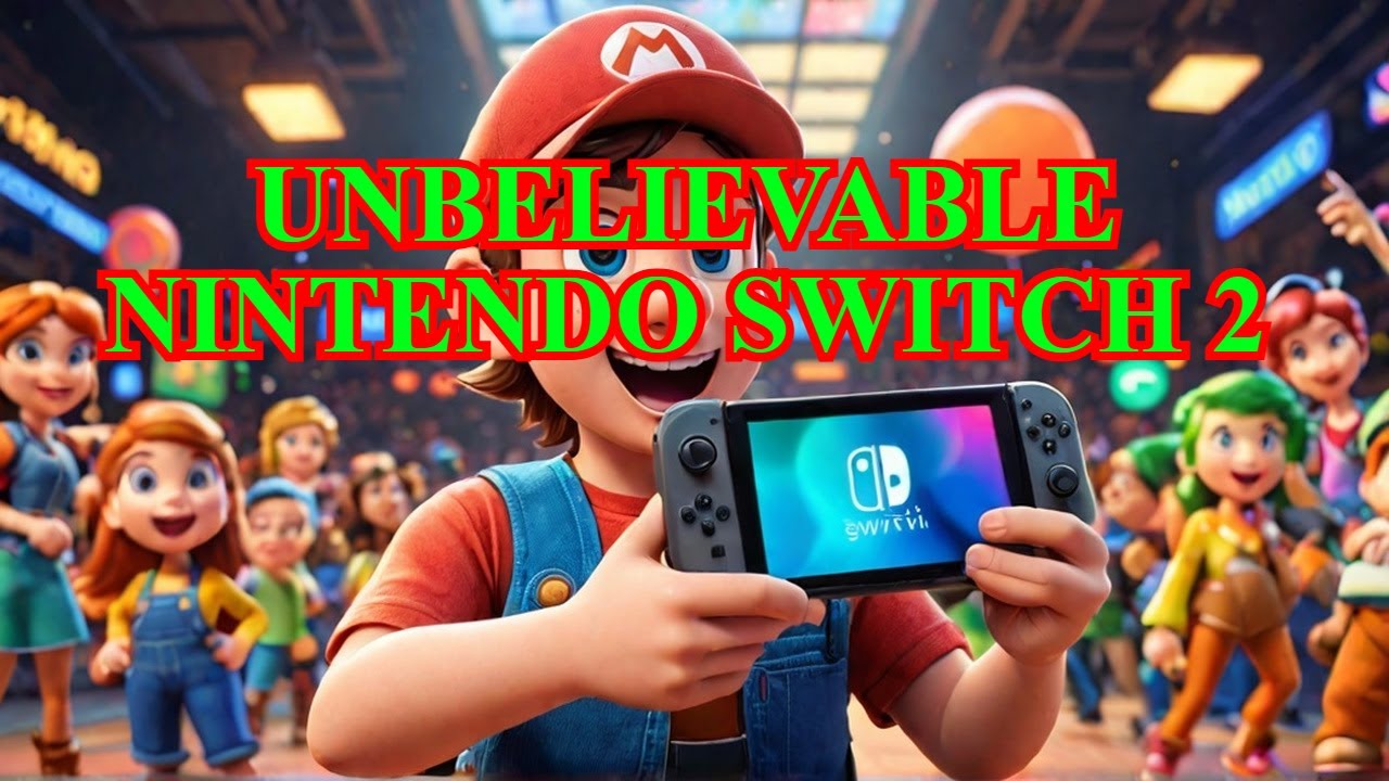 Nintendo Switch 2 Unbelievable FIRST LOOK and Performance Of Situation! - YouTube