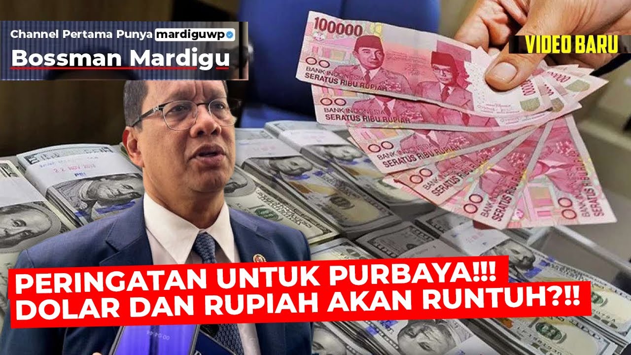 PERINGATAN DINI UNTUK PAK PURBAYA !!! DOLAR DAN RUPIAH AKAN SEGERA ...